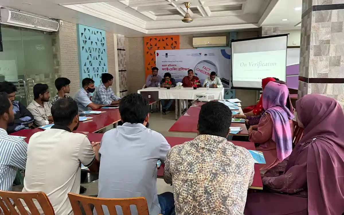 Fact-Checking Training Launched in Sirajganj to Combat Rumors and ...